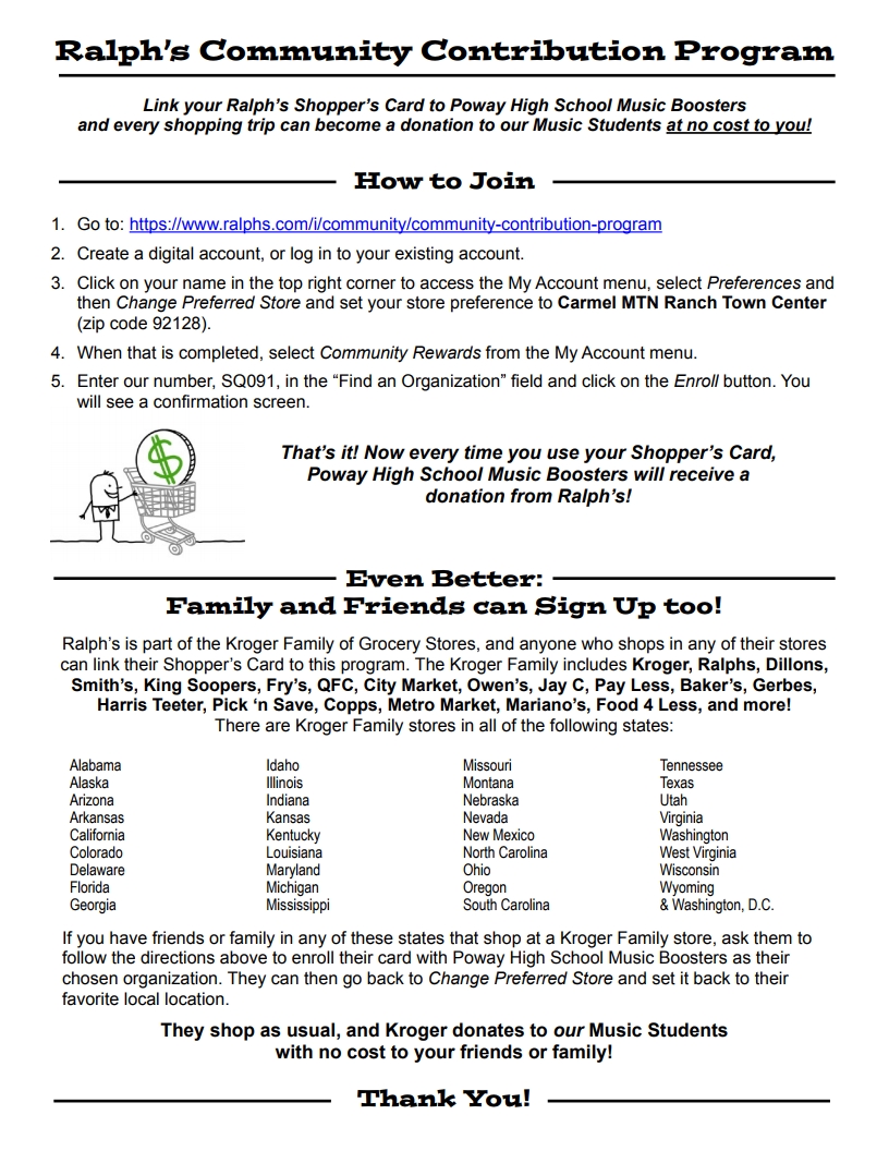 News – Poway High School Instrumental Music